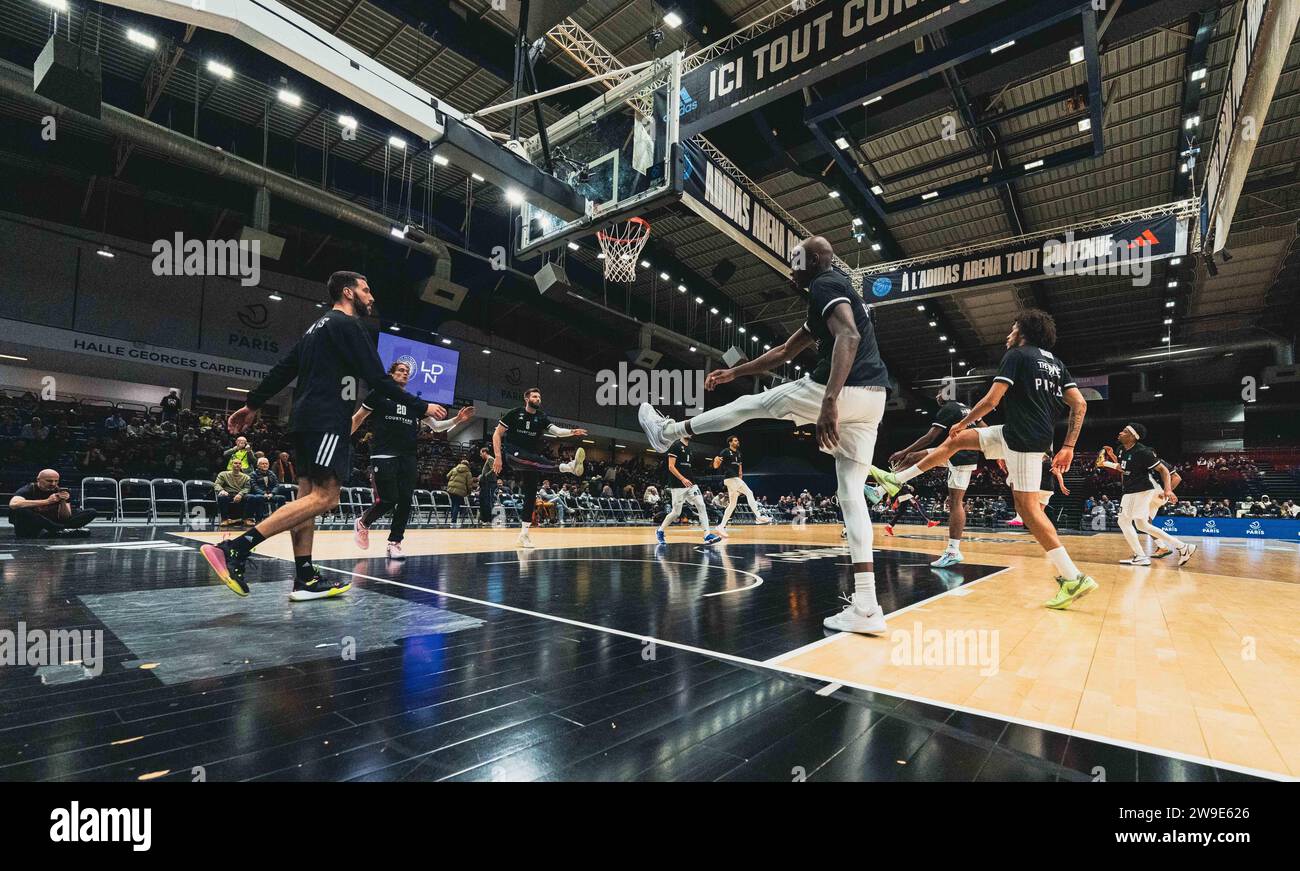 Illustration during the BKT EuroCup basketball match between Paris ...