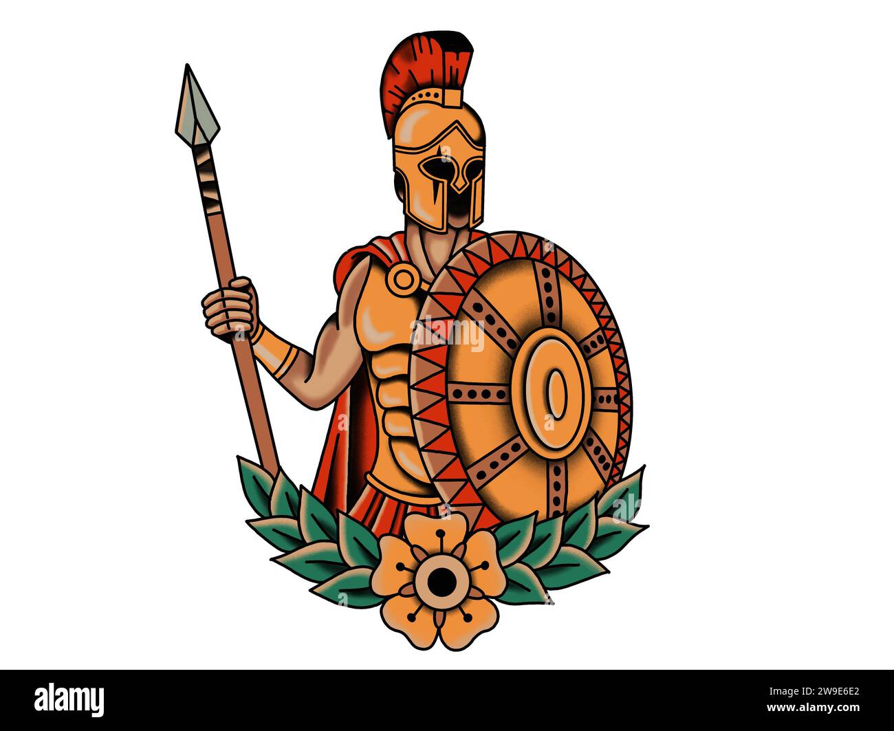 Spartan Traditional Tattoos 15 Unique Spartan Helmet Tattoo Ideas To