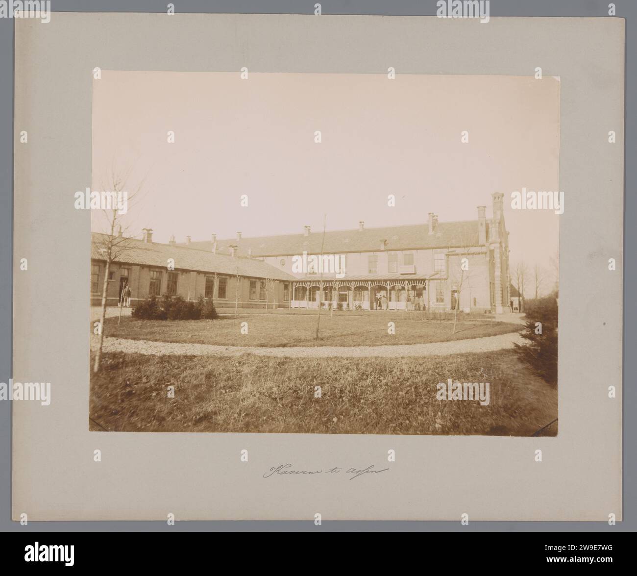 View of the Johan Willem Frisokazerne in Assen, Anonymous, 1892 - 1920 ...