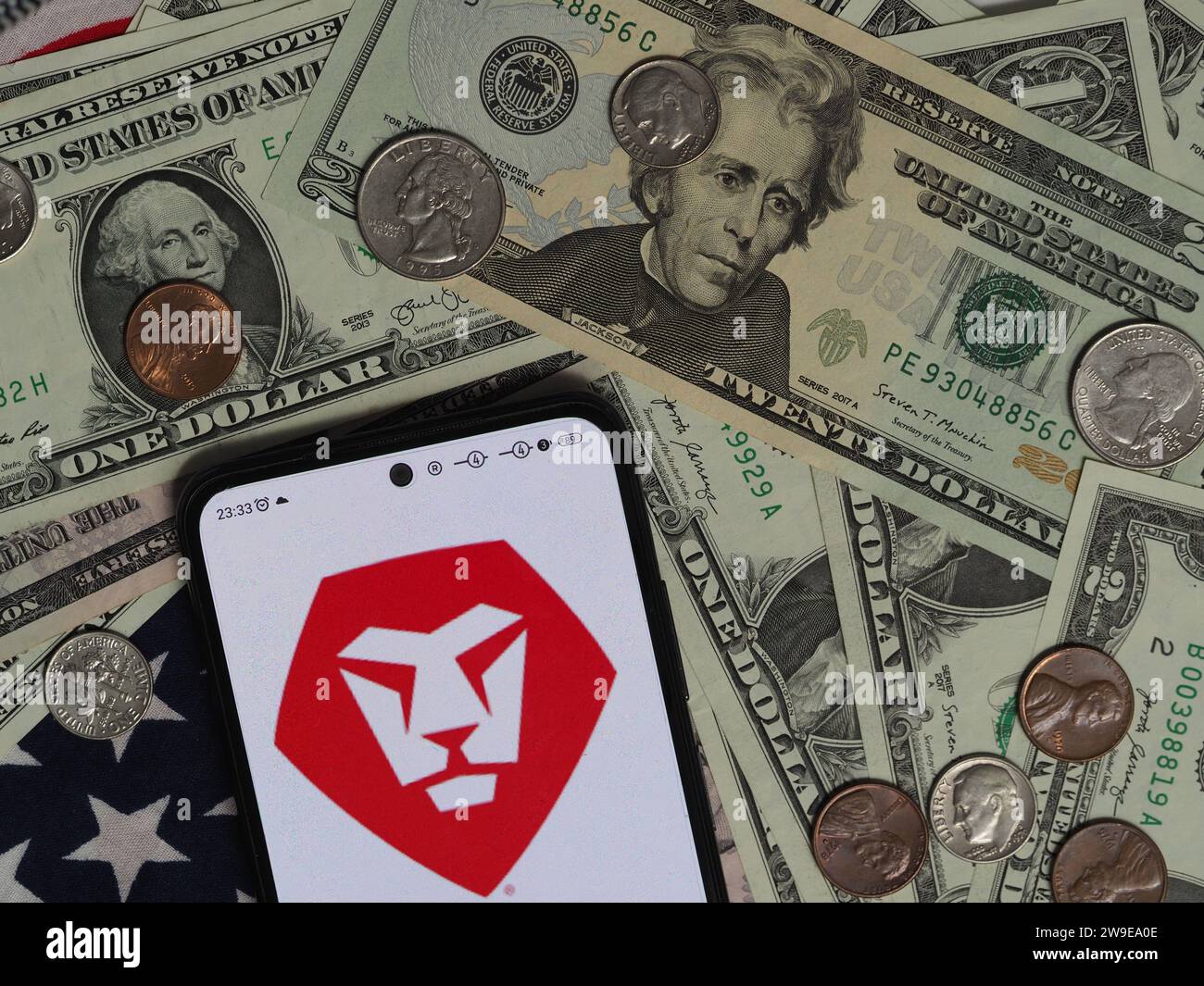 Germany. 27th Dec, 2023. In this photo illustration, a Workfront, Inc ...