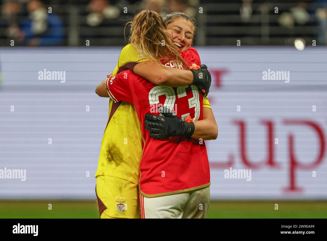 UWCL - Eintracht Frankfurt - Benfica Lissabon am 21.12.2023 im Deutsche ...