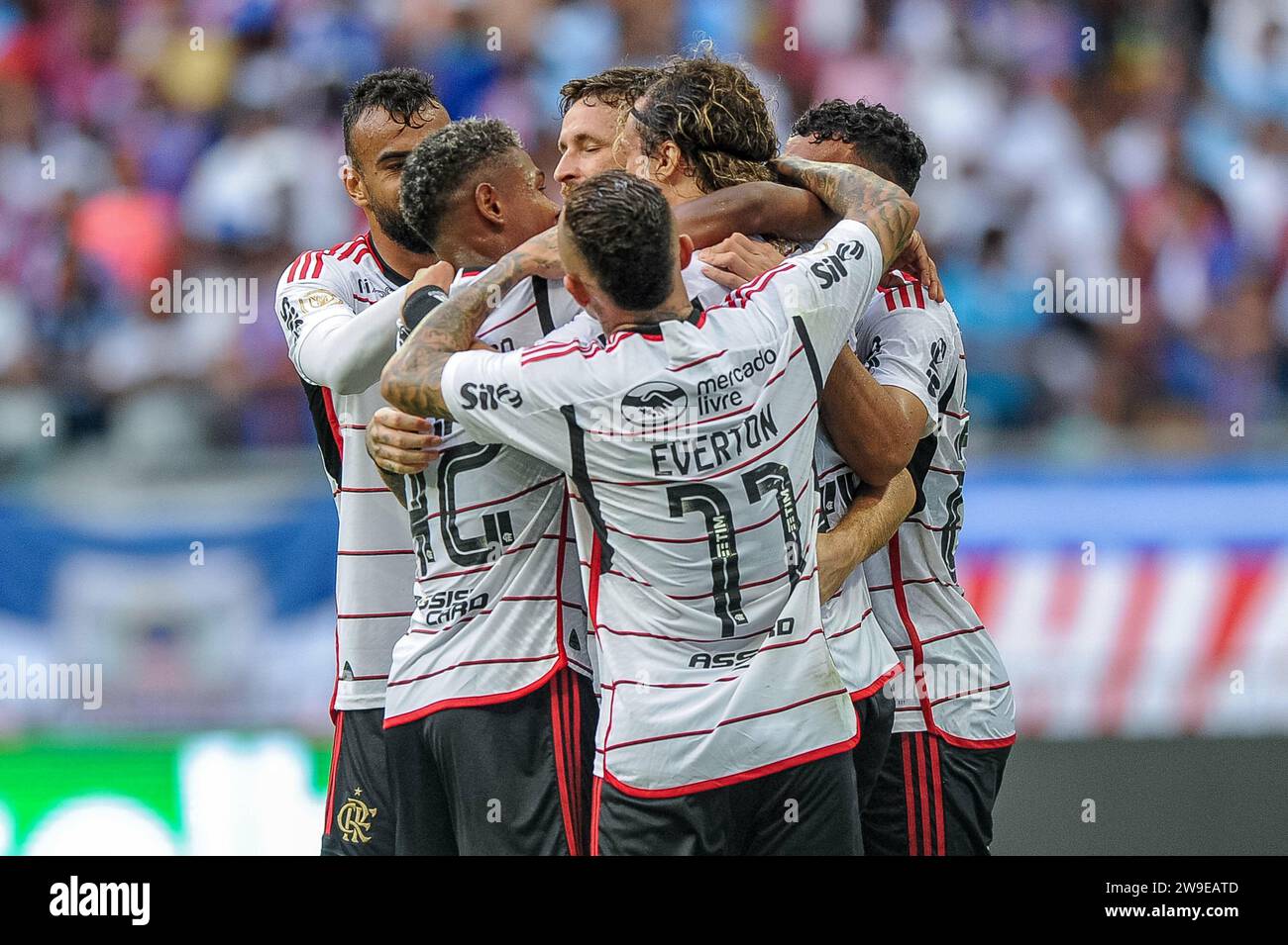 BA - SALVADOR - 12/27/2023 - BRAZILIAN ARCHIVE 2023 - Flamengo players ...