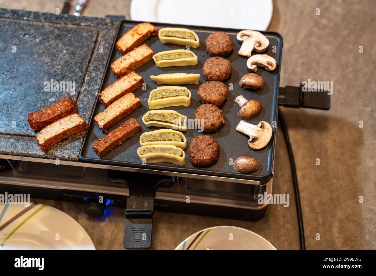 Bavaria, Germany - December 24, 2023: Tofu, meat substitute ...