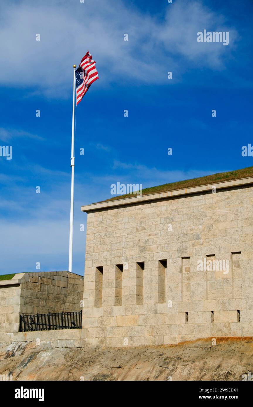 Fort Trumbull, Fort Trumbull State Park, Connecticut Stock Photo - Alamy