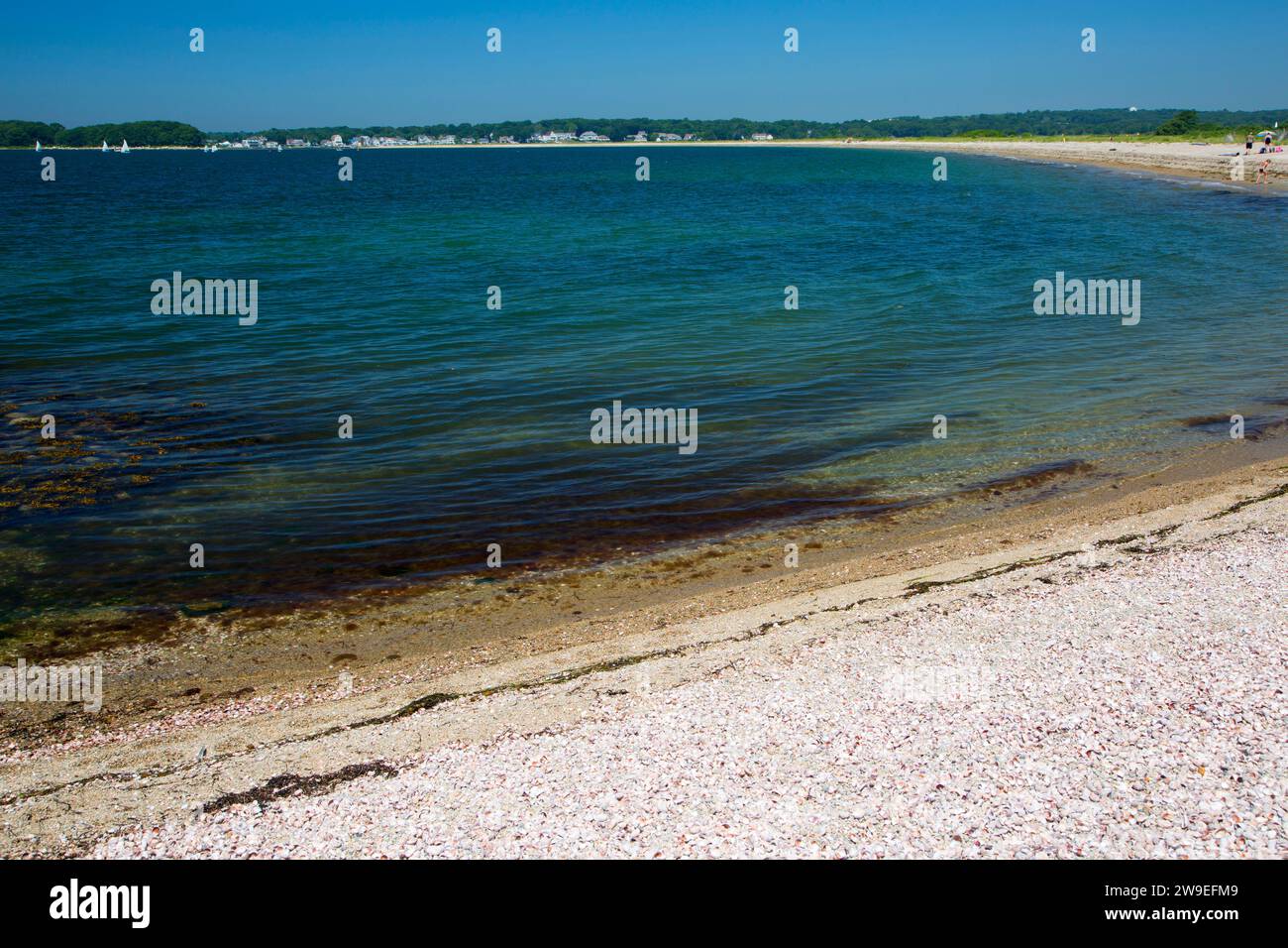 Brushy Point Beach, Bluff Point State Park, Connecticut Stock Photo - Alamy
