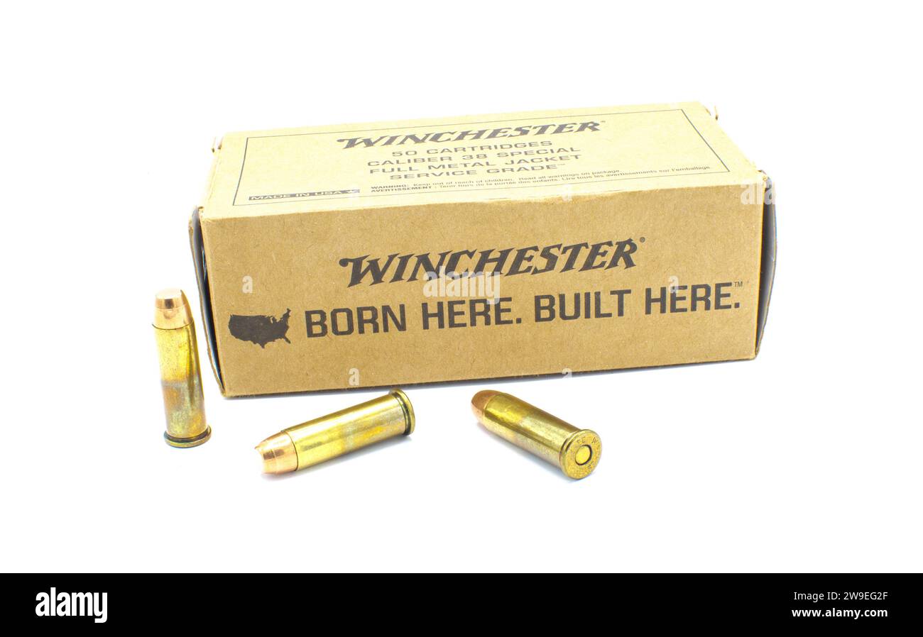 Ocala, FL November 23, 2023 Winchester brand born here built here 38 ...