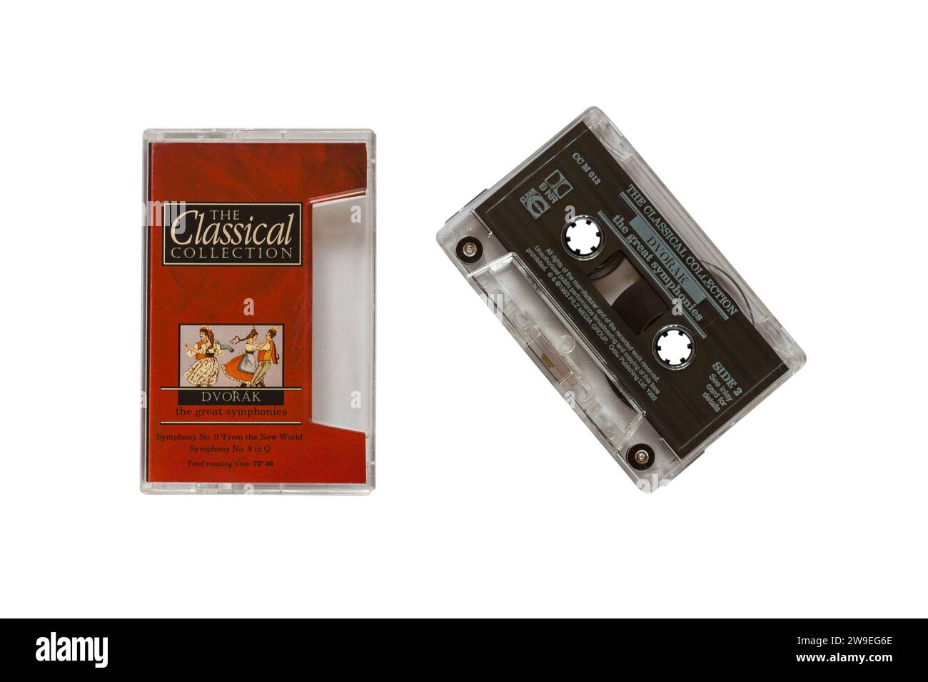 The Classical Collection Dvorak the great symphonies cassette tape ...