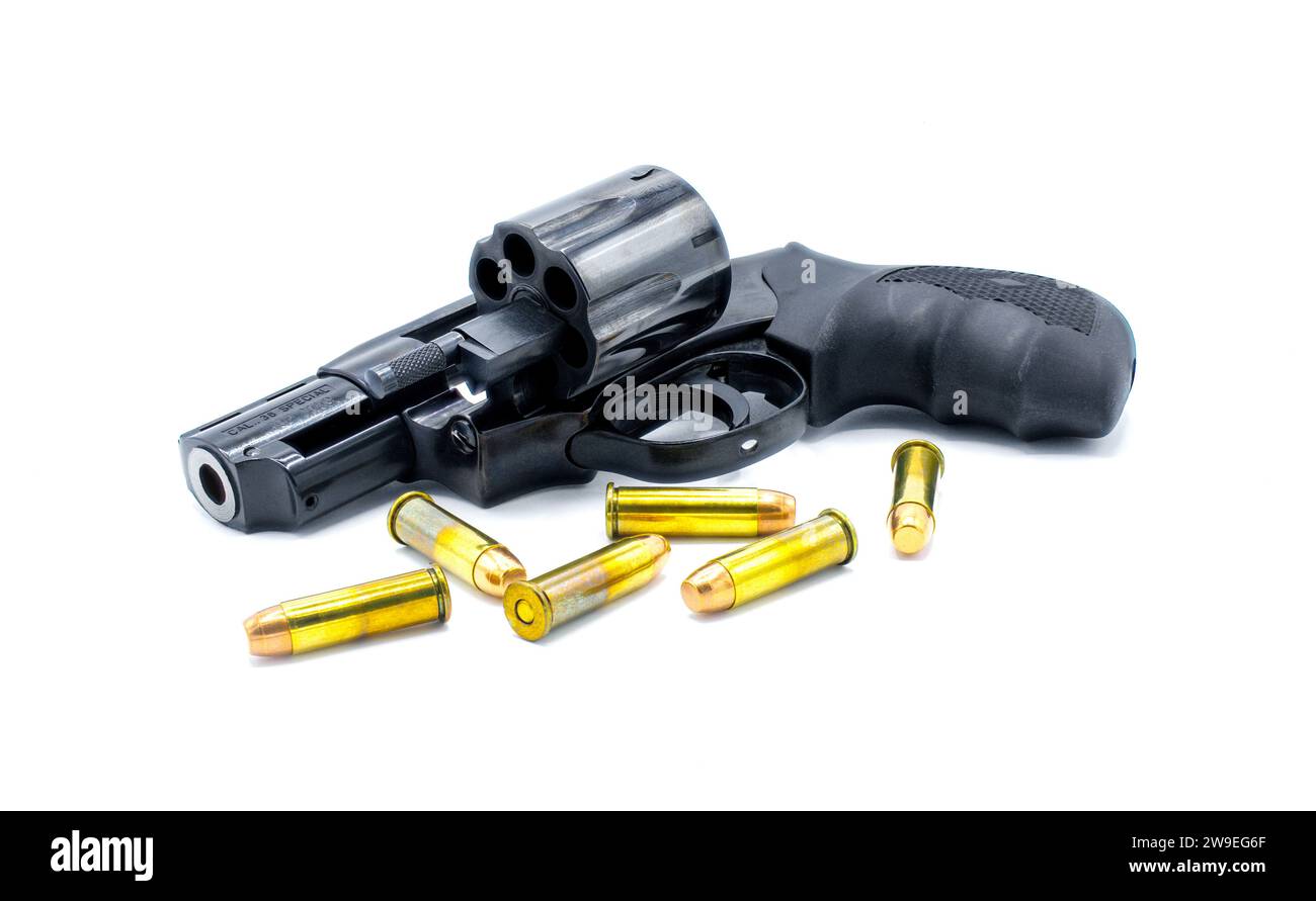 Ocala, FL November 29, 2023. 357 magnum revolver gun .38 caliber ...