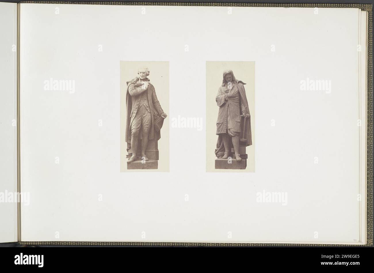 GIPS models for sculptures on the Palais du Louvre: left "Condorcet" by ...