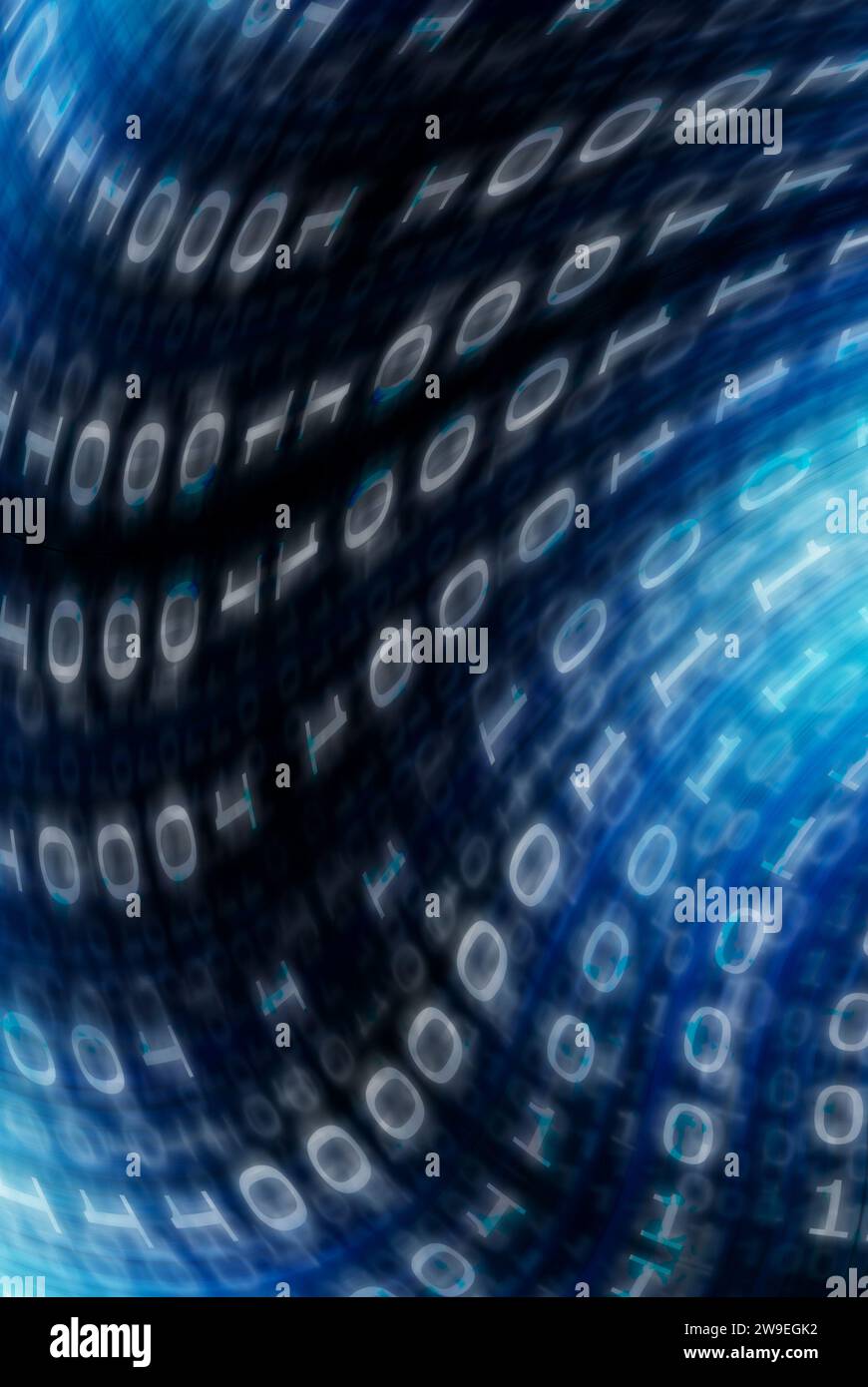 technology background of binary digits Stock Photo - Alamy