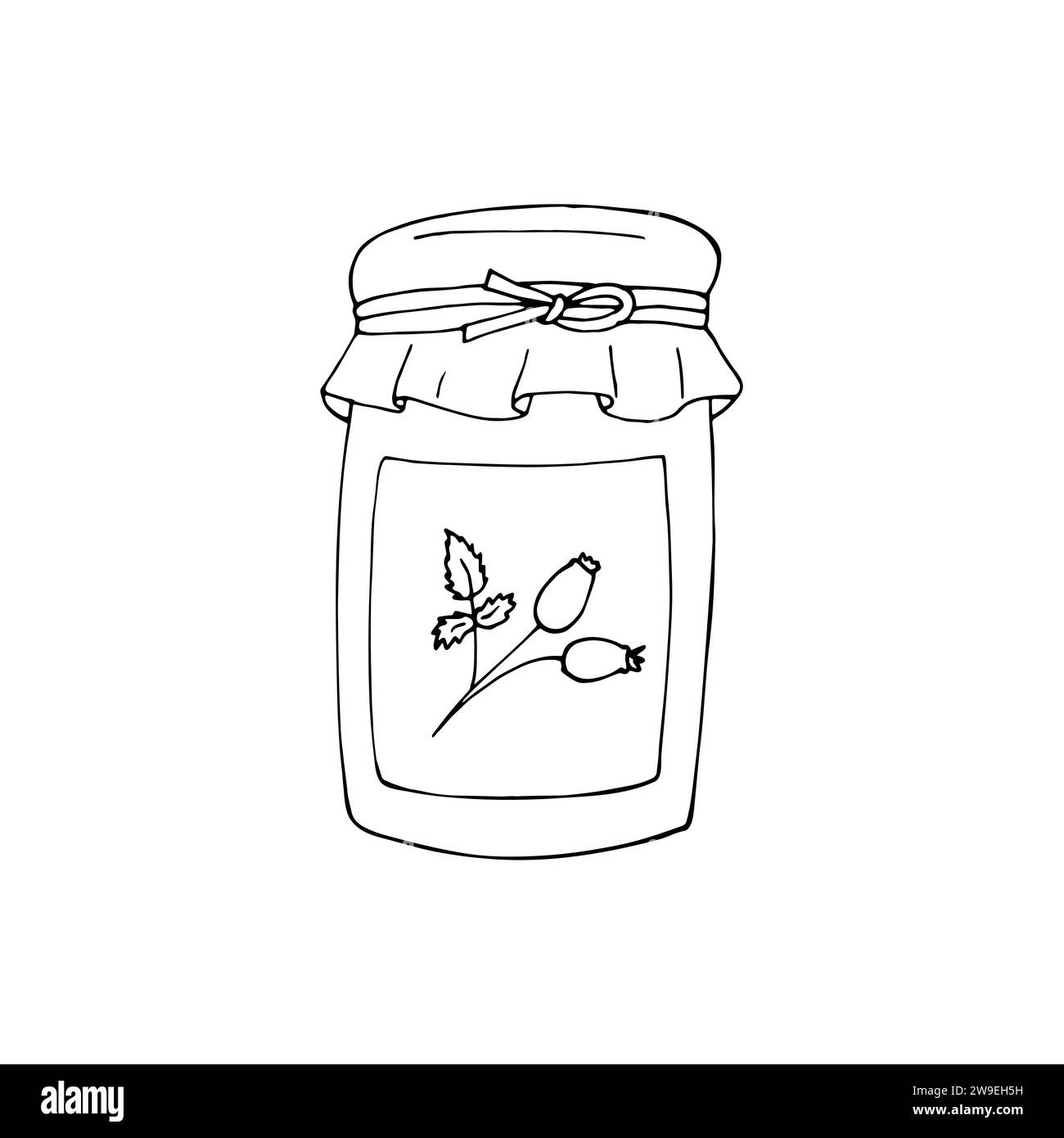 Rose jam Black and White Stock Photos & Images - Alamy