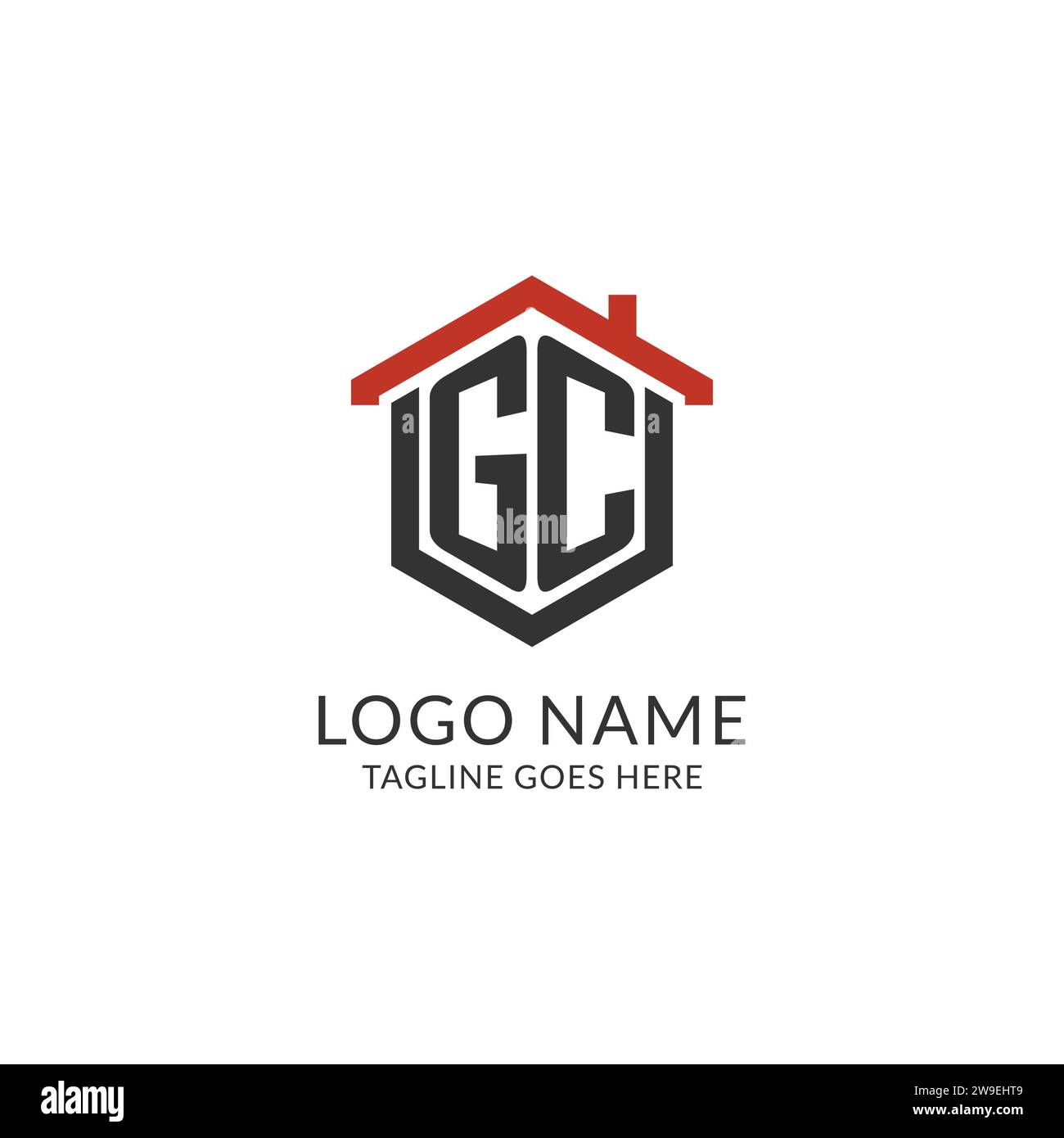 Gc minimal logo hi-res stock photography and images - Alamy