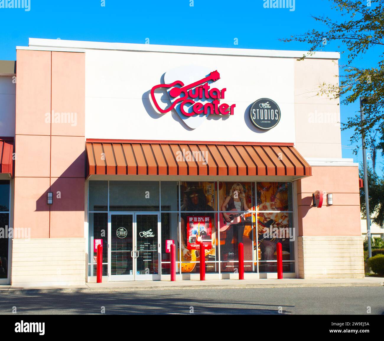 Ocala, Florida USA - November 2023 The Guitar Center is an American ...