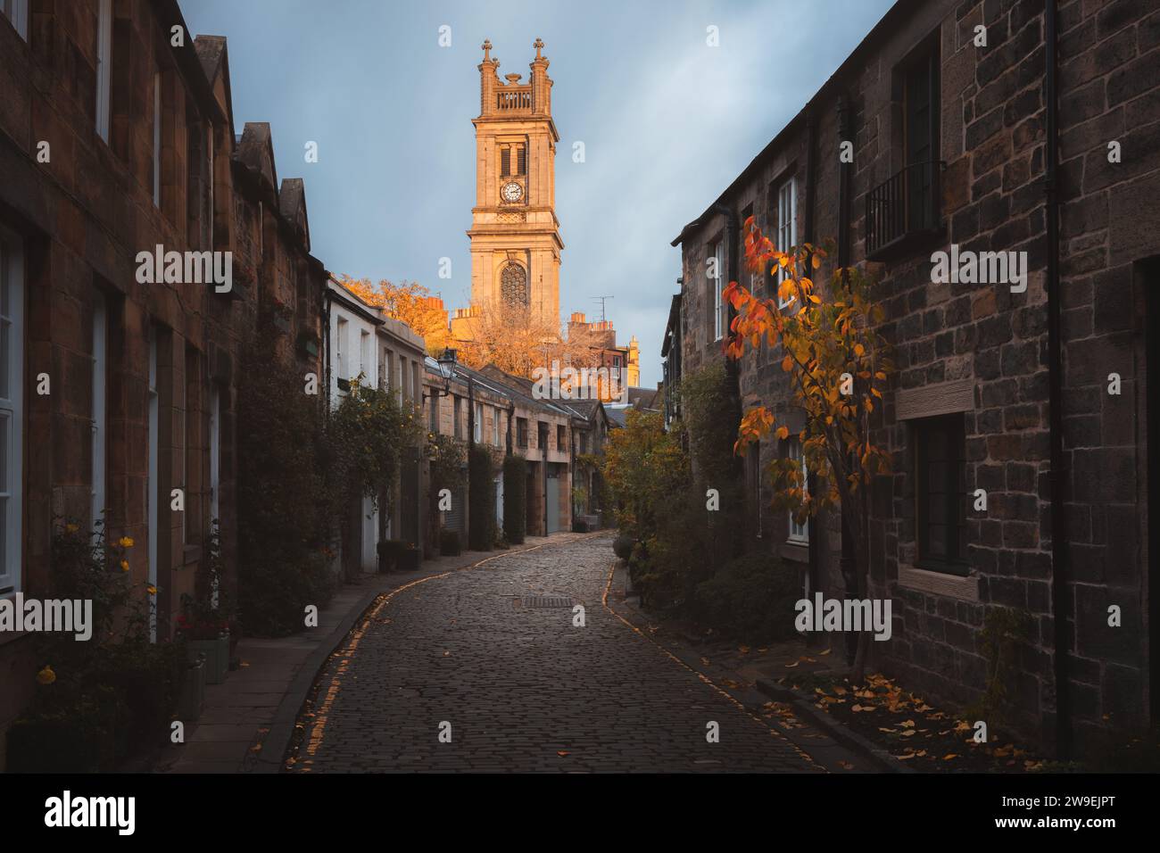 Golden sunset or sunrise light over the picturesque and quaint Circus ...