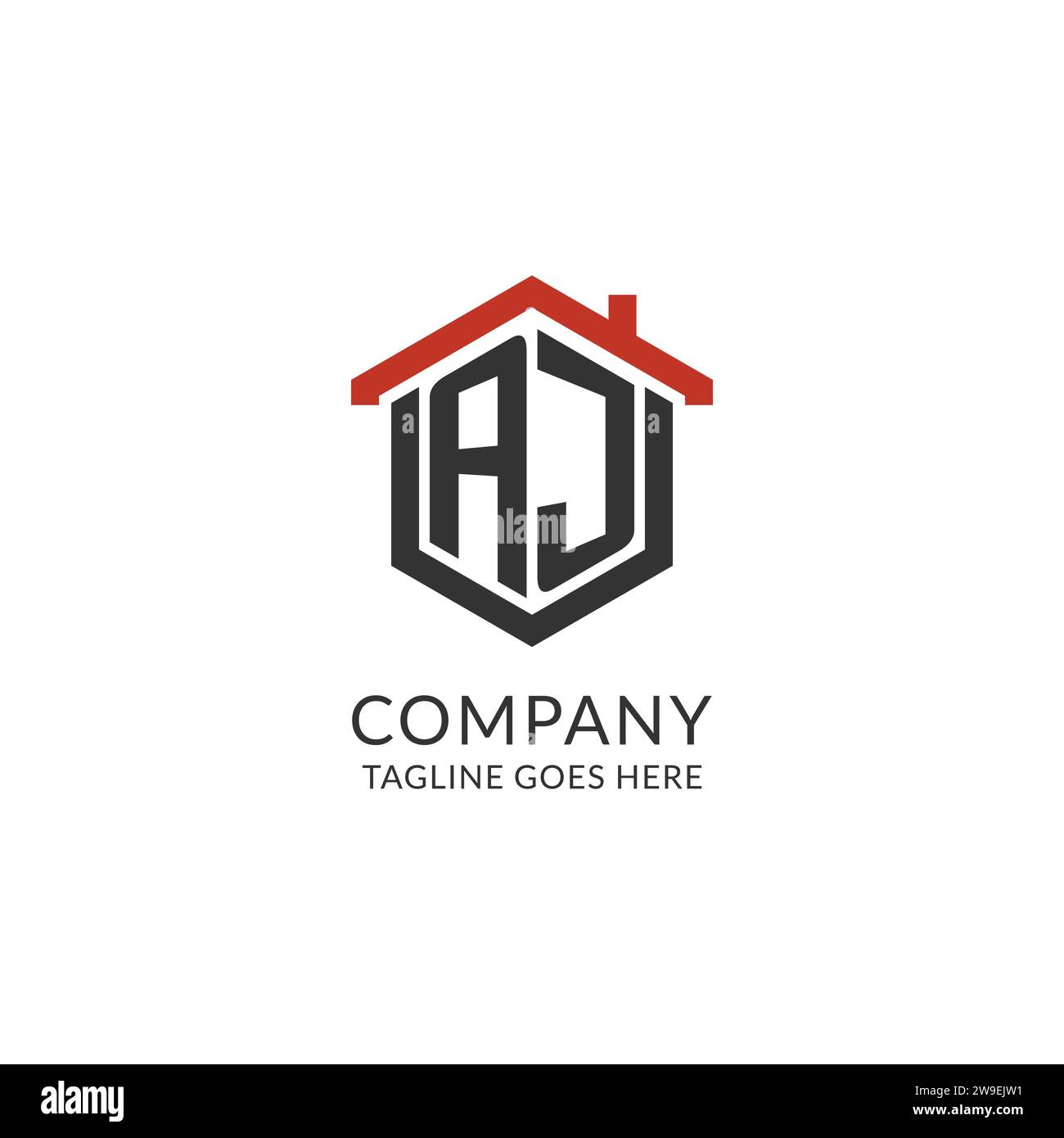 Aj real estate logo Cut Out Stock Images & Pictures - Alamy