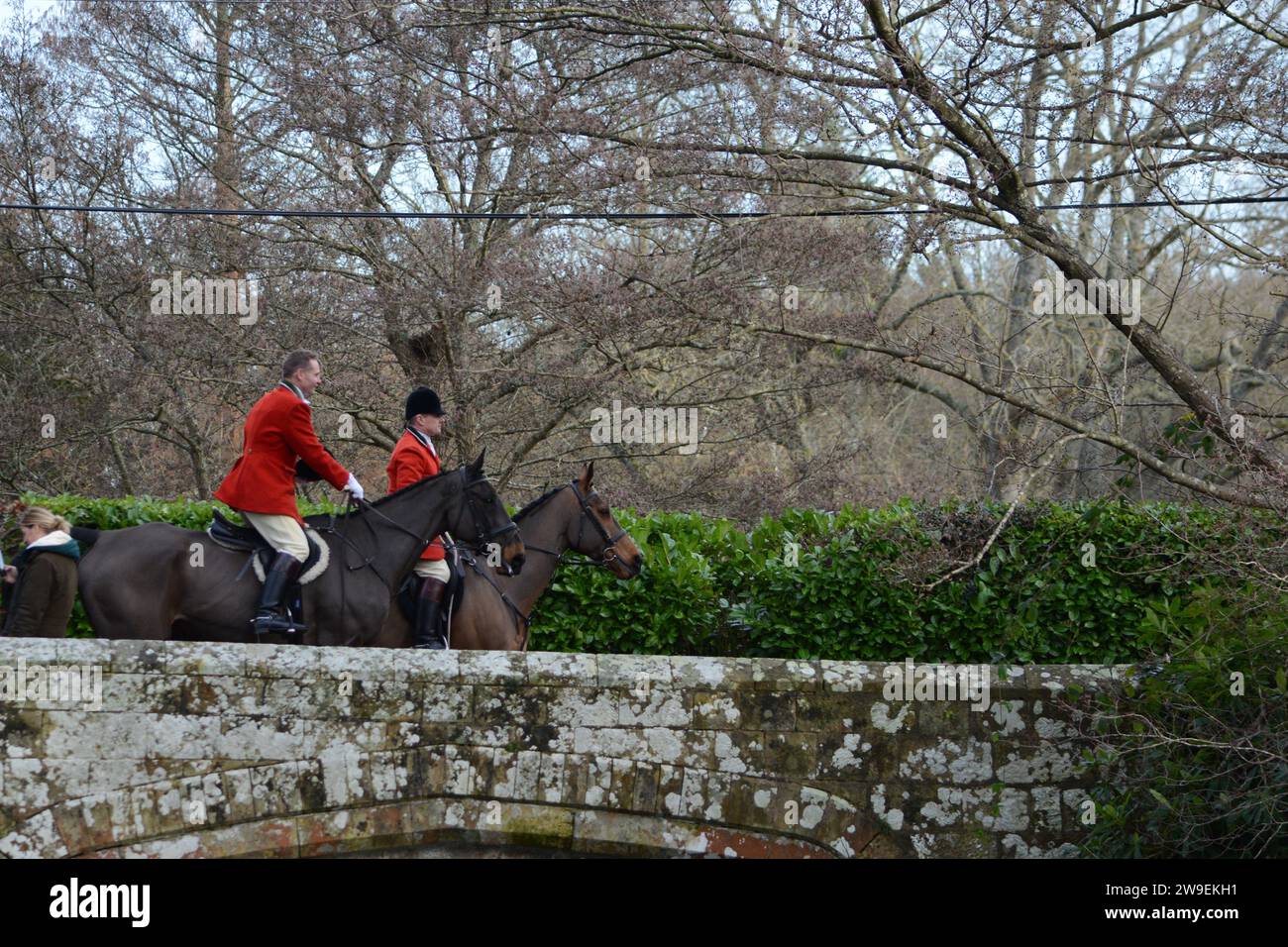 Boxing Day Meet of Old Surrey & Burstow and West Kent Hunt at ...
