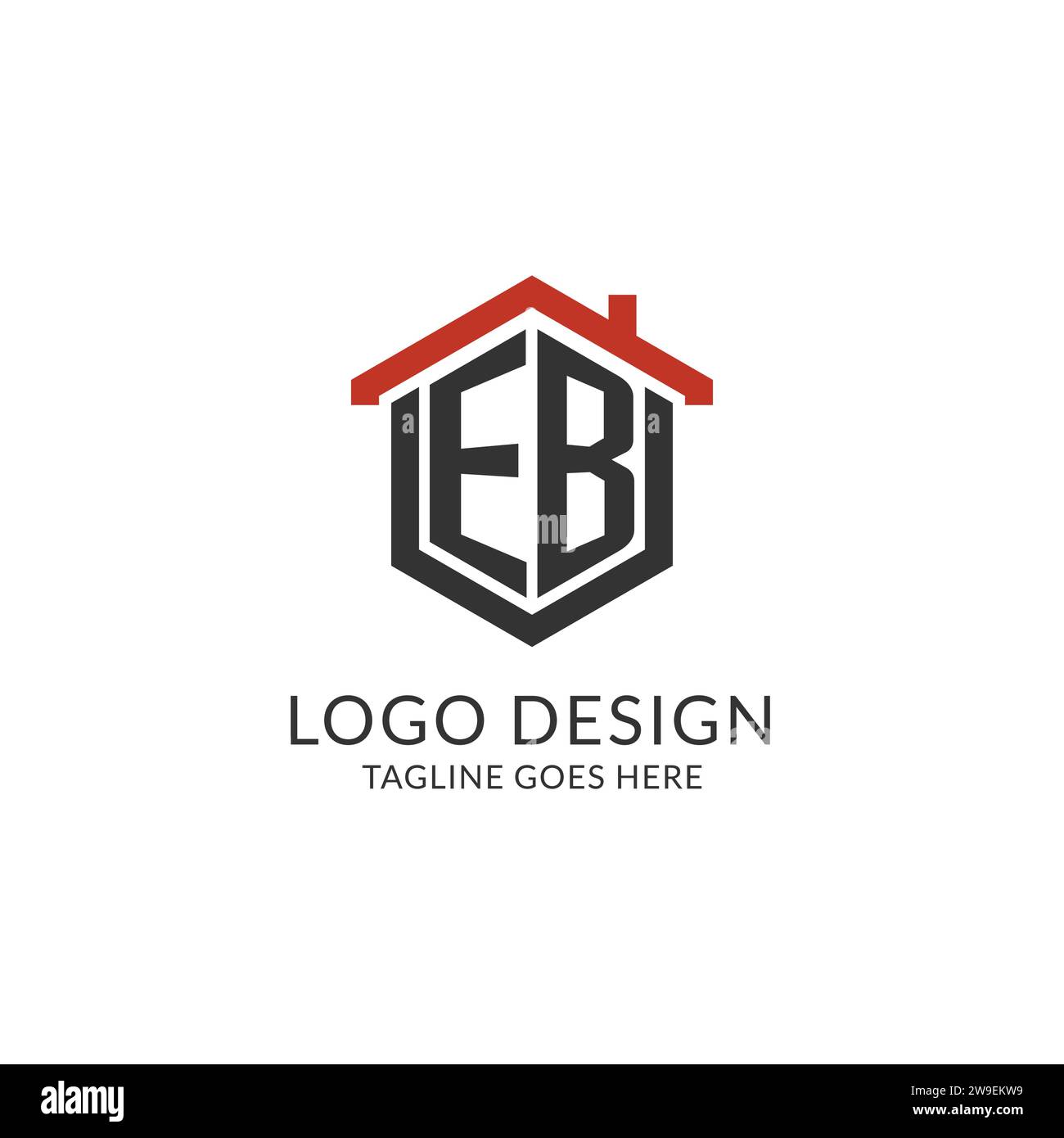 Eb real estate logo Cut Out Stock Images & Pictures - Alamy