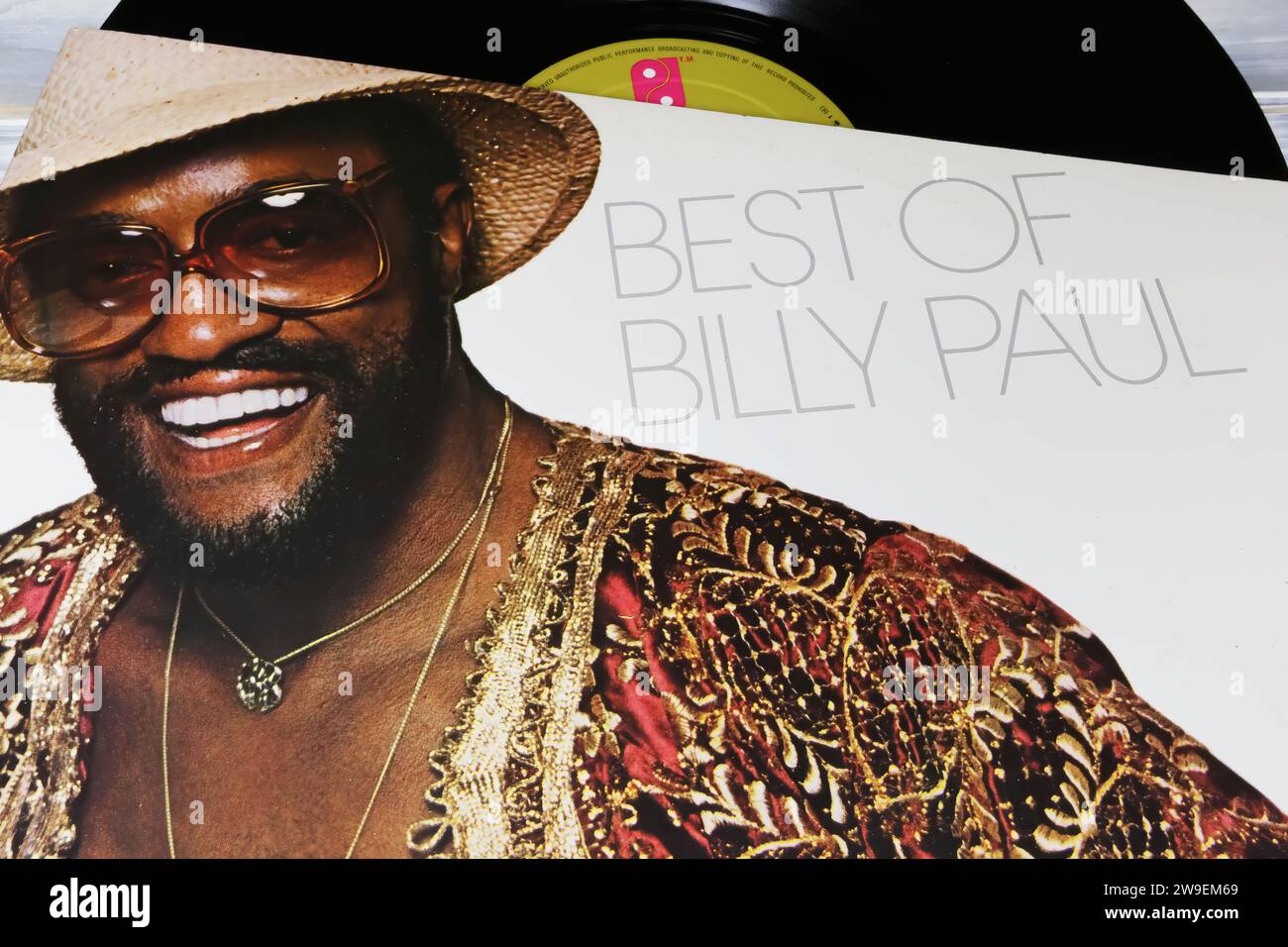 Viersen, Germany - May 9. 2023: Closeup of Philadelphia soul Singer ...