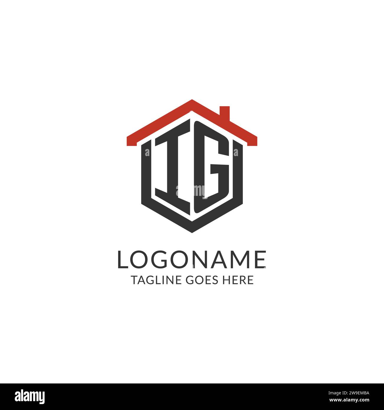 Ig minimal logo hi-res stock photography and images - Alamy