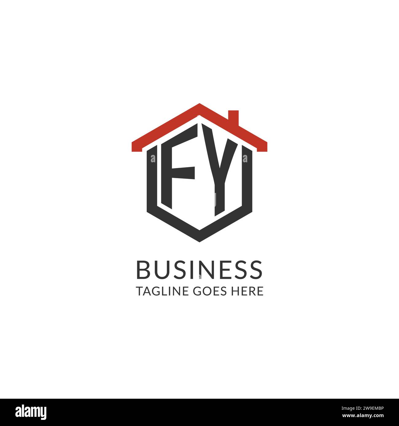 Fy minimal logo hi-res stock photography and images - Alamy