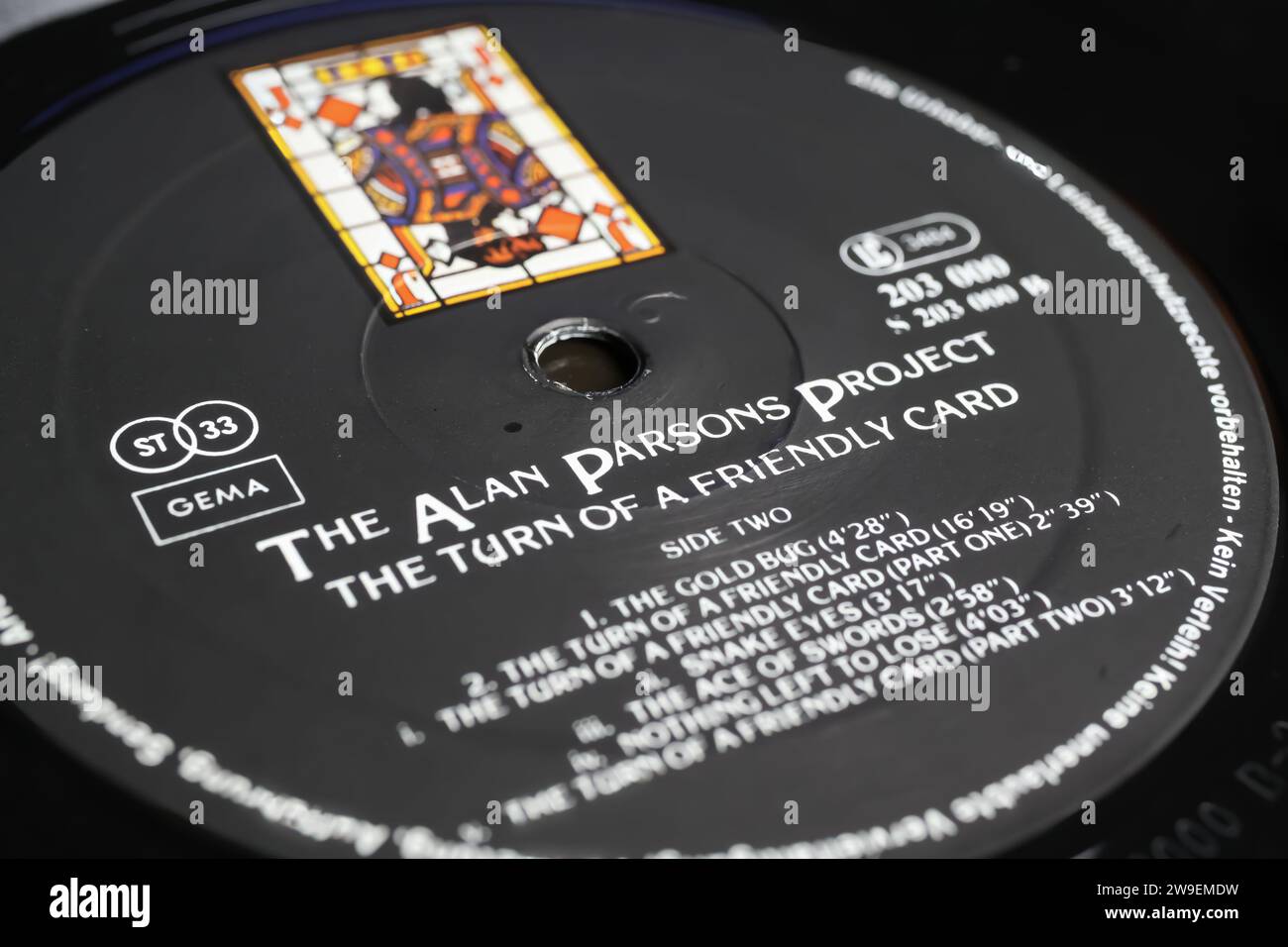 Viersen, Germany - May 9. 2023: Closeup of the Alan Parsons Project ...