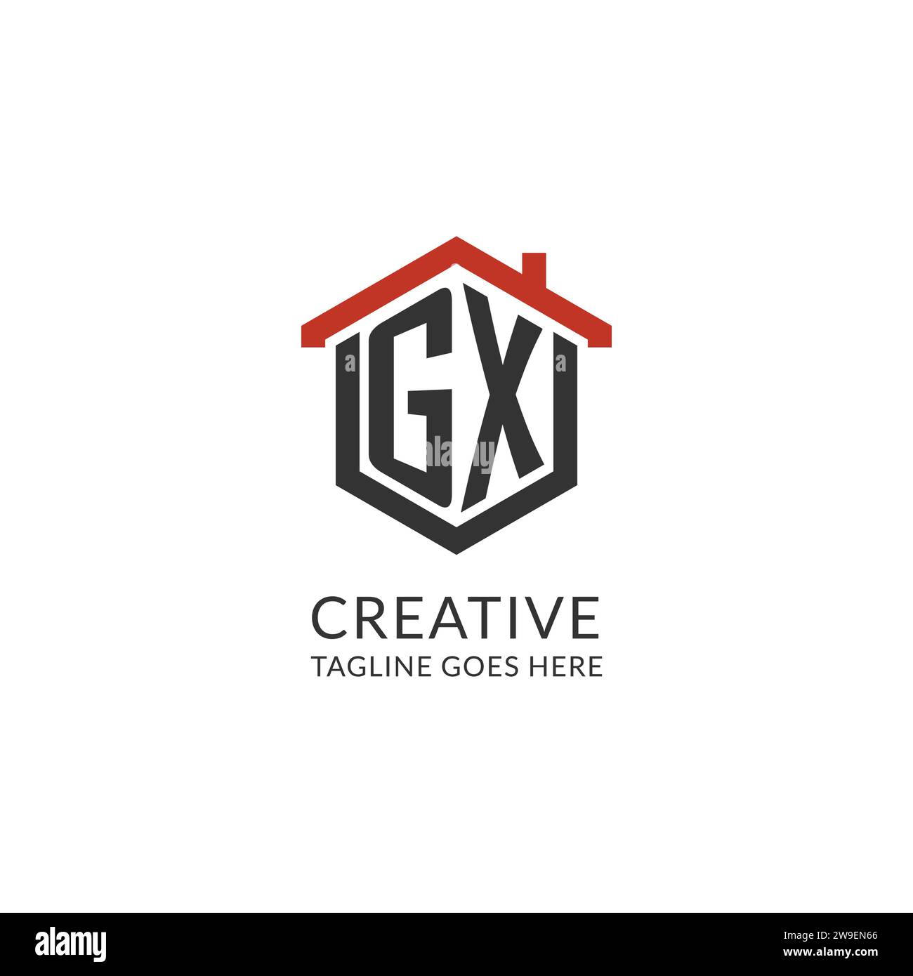 Gx minimal logo Cut Out Stock Images & Pictures - Alamy