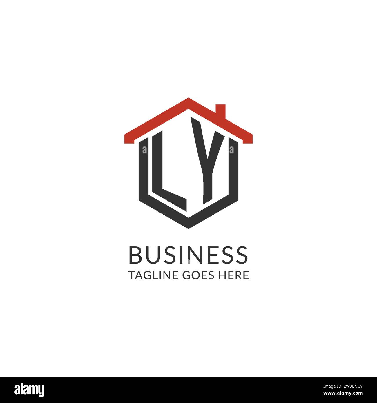 Ly real estate logo hi-res stock photography and images - Alamy