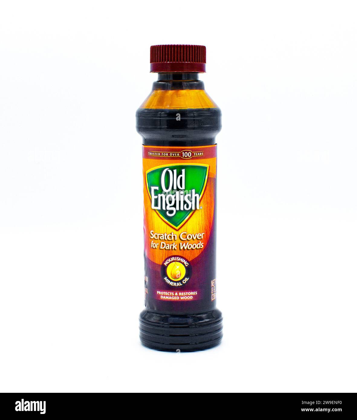 Old English Scratch Cover helps restore damaged wood surfaces and hides ...