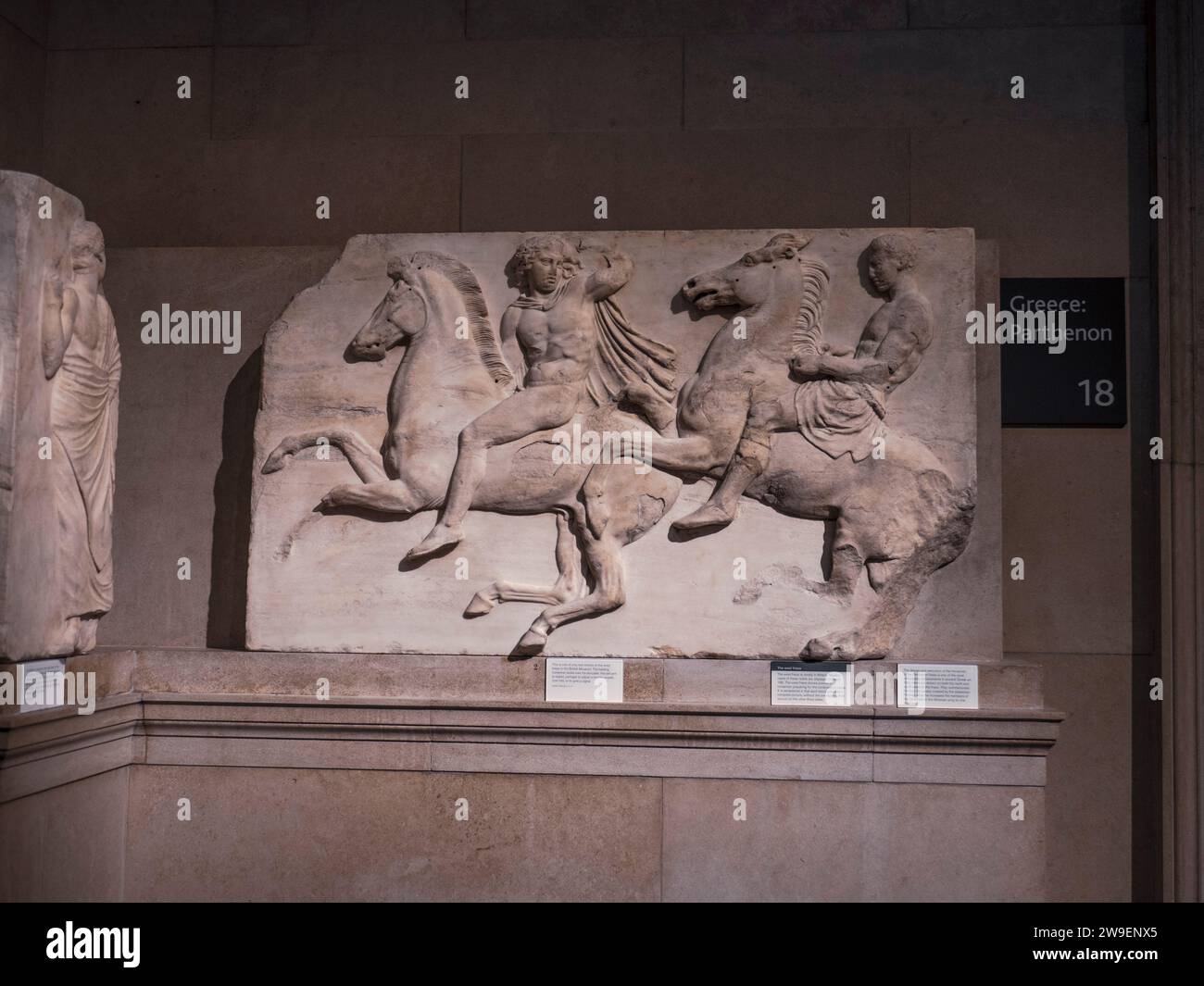 The controversial, Elgin Marbles, The Parthenon Galleries, British ...