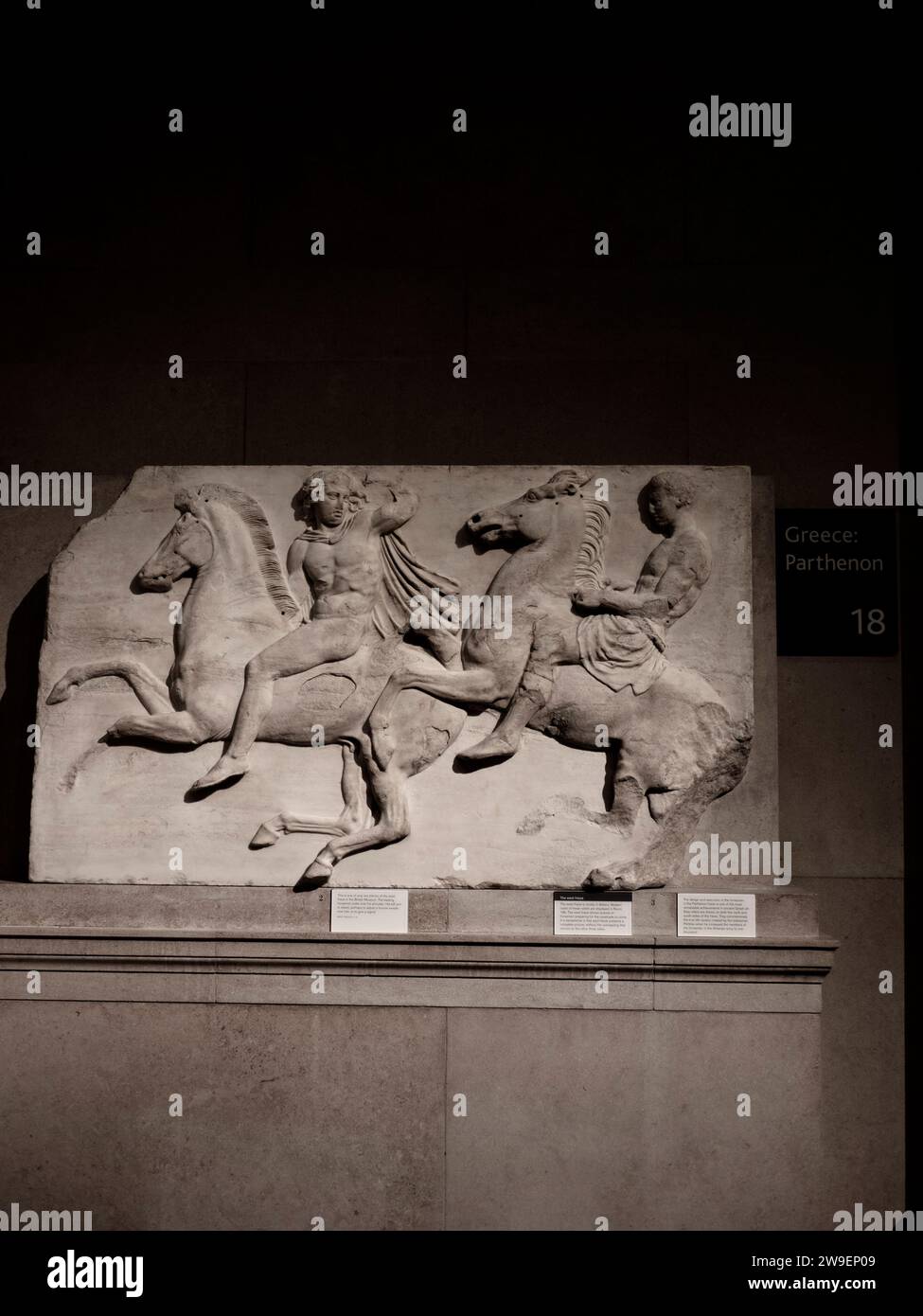 The controversial, Elgin Marbles, The Parthenon Galleries, British ...