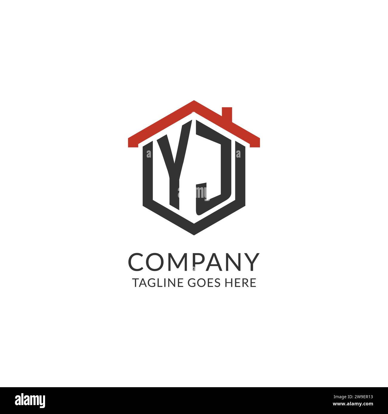 Yj minimal logo hi-res stock photography and images - Alamy
