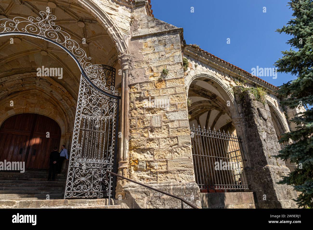 Laredo, Spain. The Iglesia de Santa Maria de la Asuncion (Church of ...