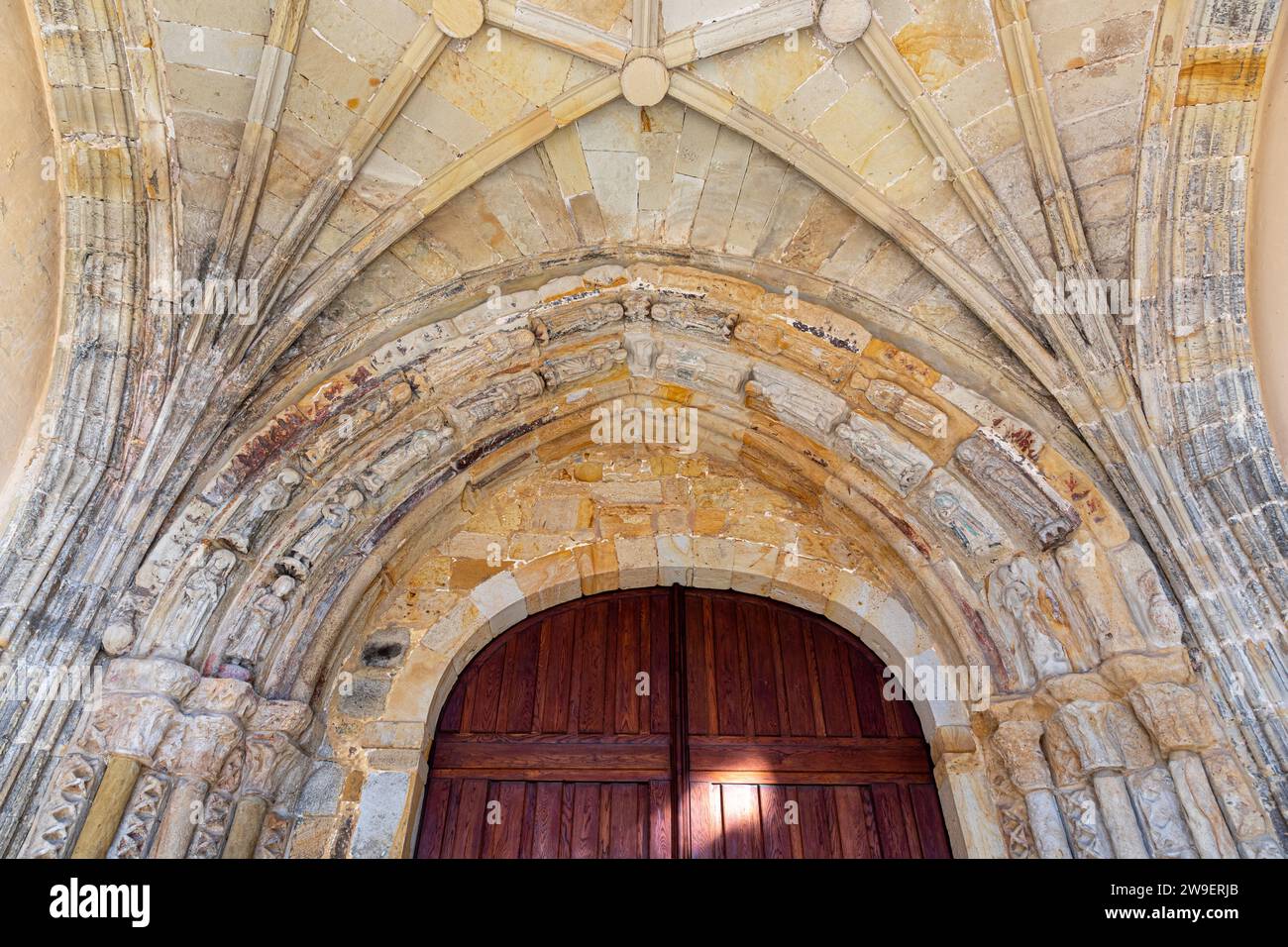 Laredo, Spain. The Iglesia de Santa Maria de la Asuncion (Church of ...