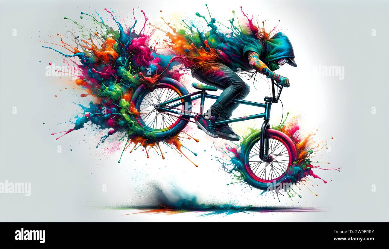 Animated bmx energy hi-res stock photography and images - Alamy