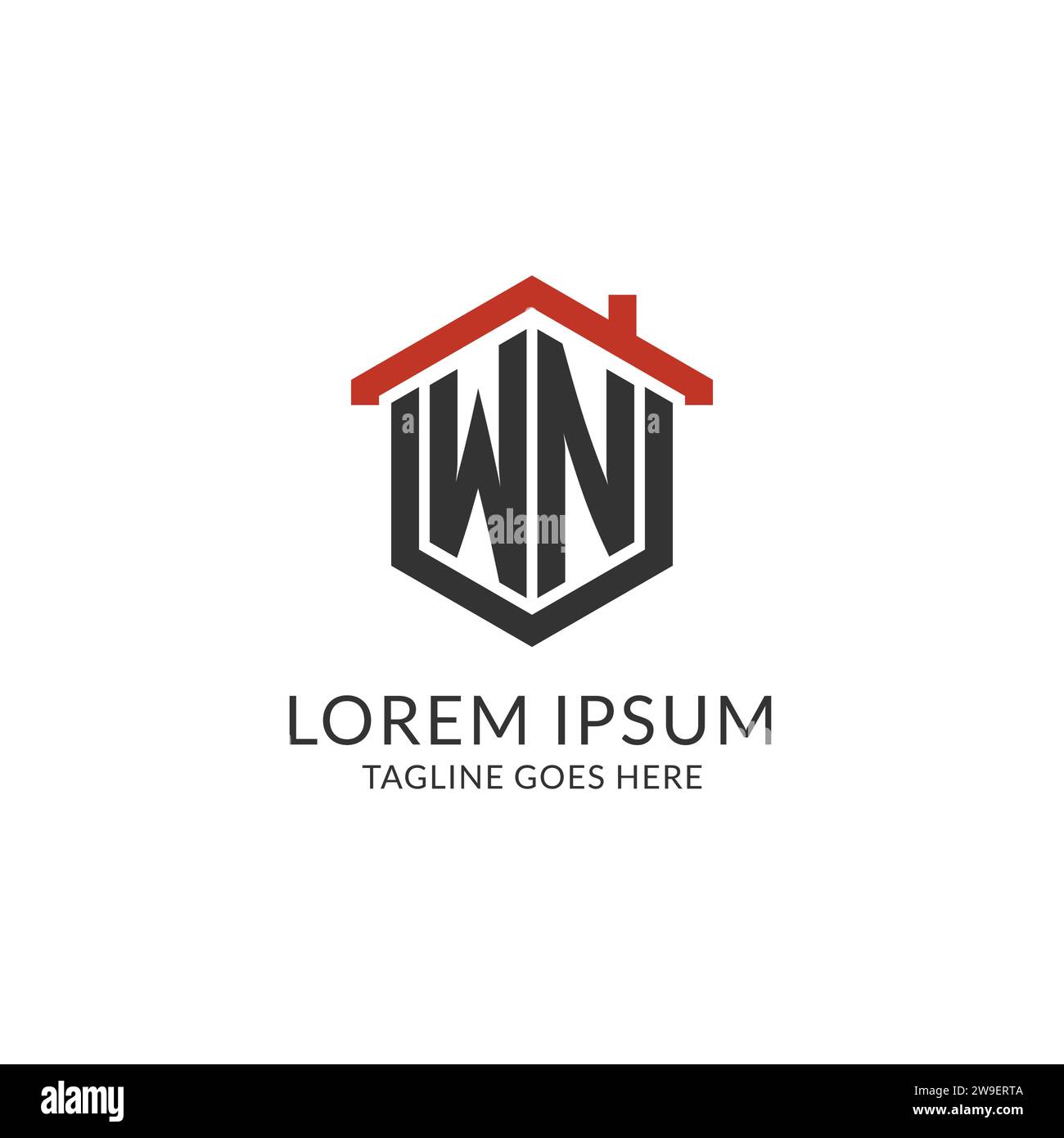 Logo wn hi-res stock photography and images - Alamy