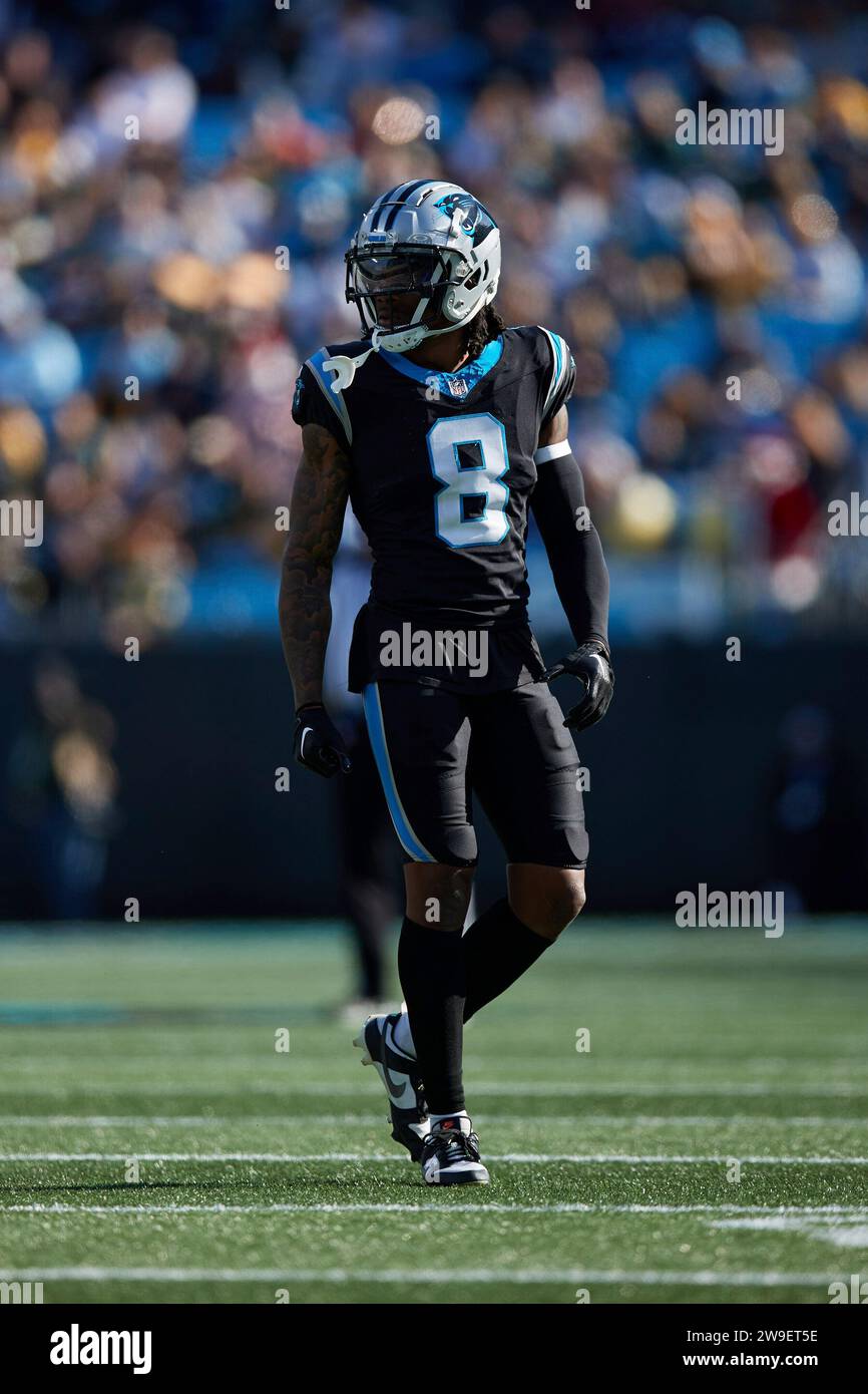 Carolina Panthers cornerback Jaycee Horn (8) on defense during an NFL ...