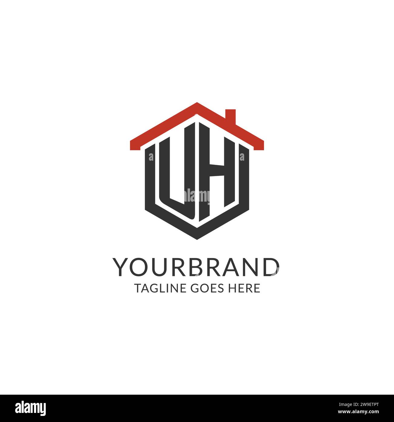 Logo uh Stock Vector Images - Alamy