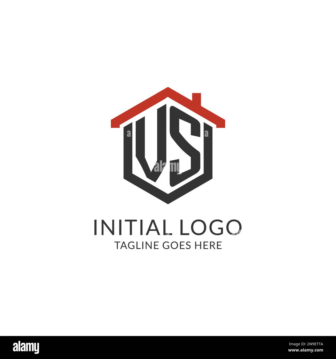 Vs logo vector vectors Cut Out Stock Images & Pictures - Alamy