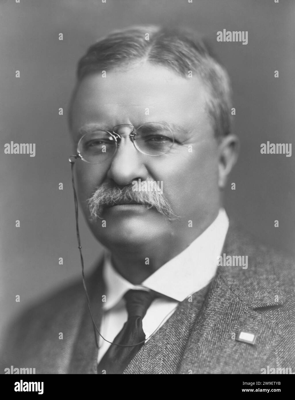 Portrait of Theodore Roosevelt. Year: 1918. By Baker Art Gallery ...