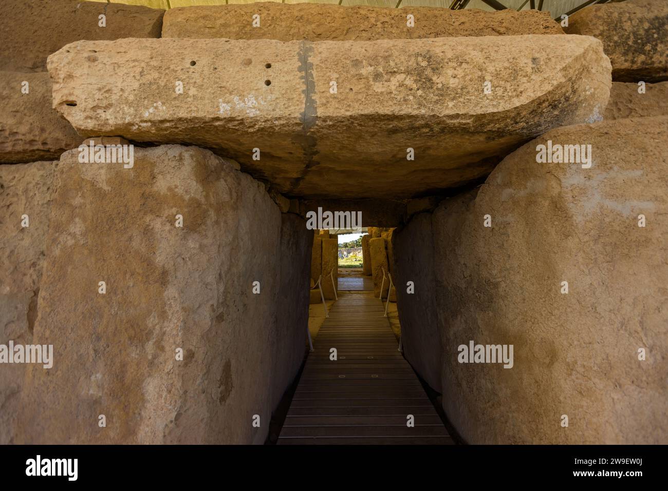 Ħaġar Qim is a pre-historic hilltop temple dating from 3200 BC with ...