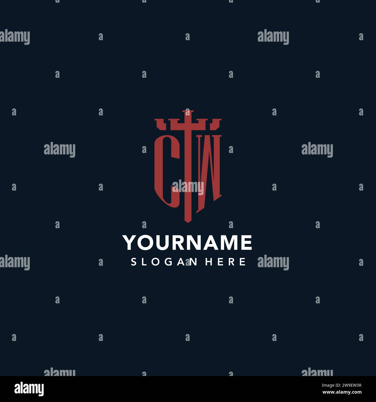 Cw logos hi-res stock photography and images - Alamy