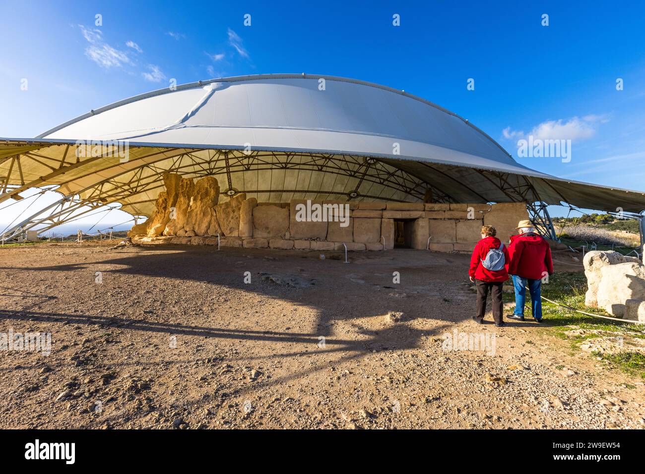 Hagar qim park visitor centre hi-res stock photography and images - Alamy