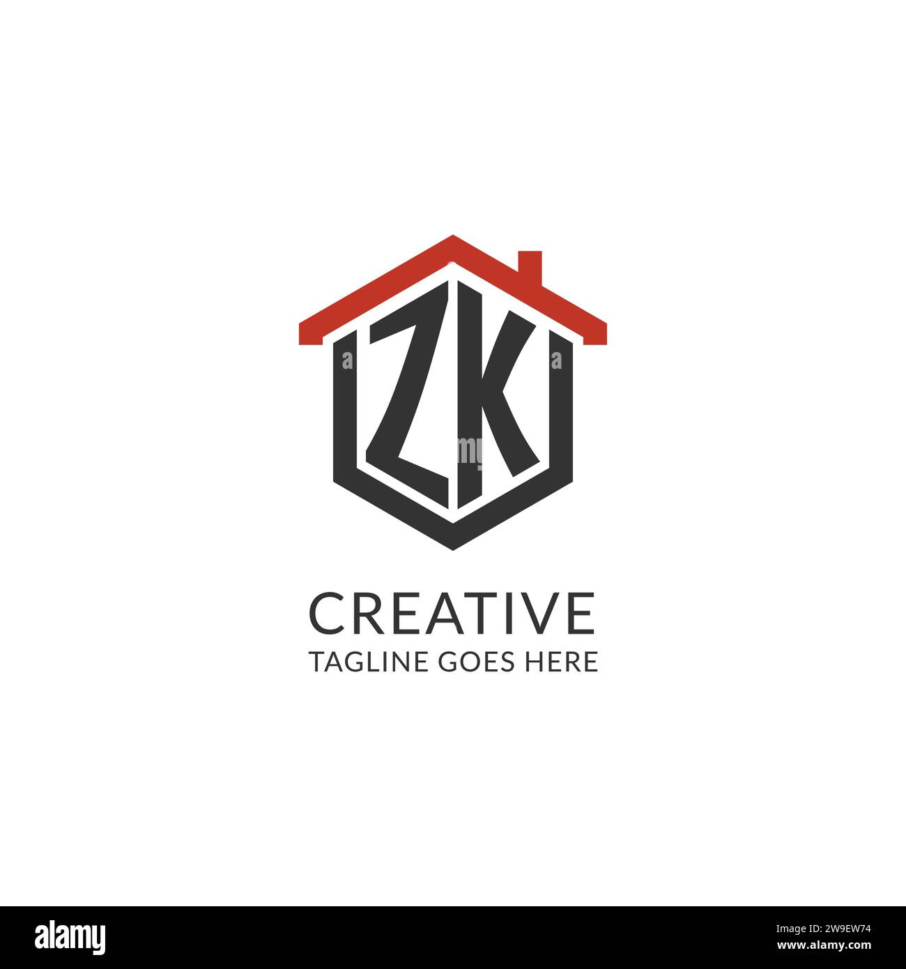 Zk minimal logo hi-res stock photography and images - Alamy