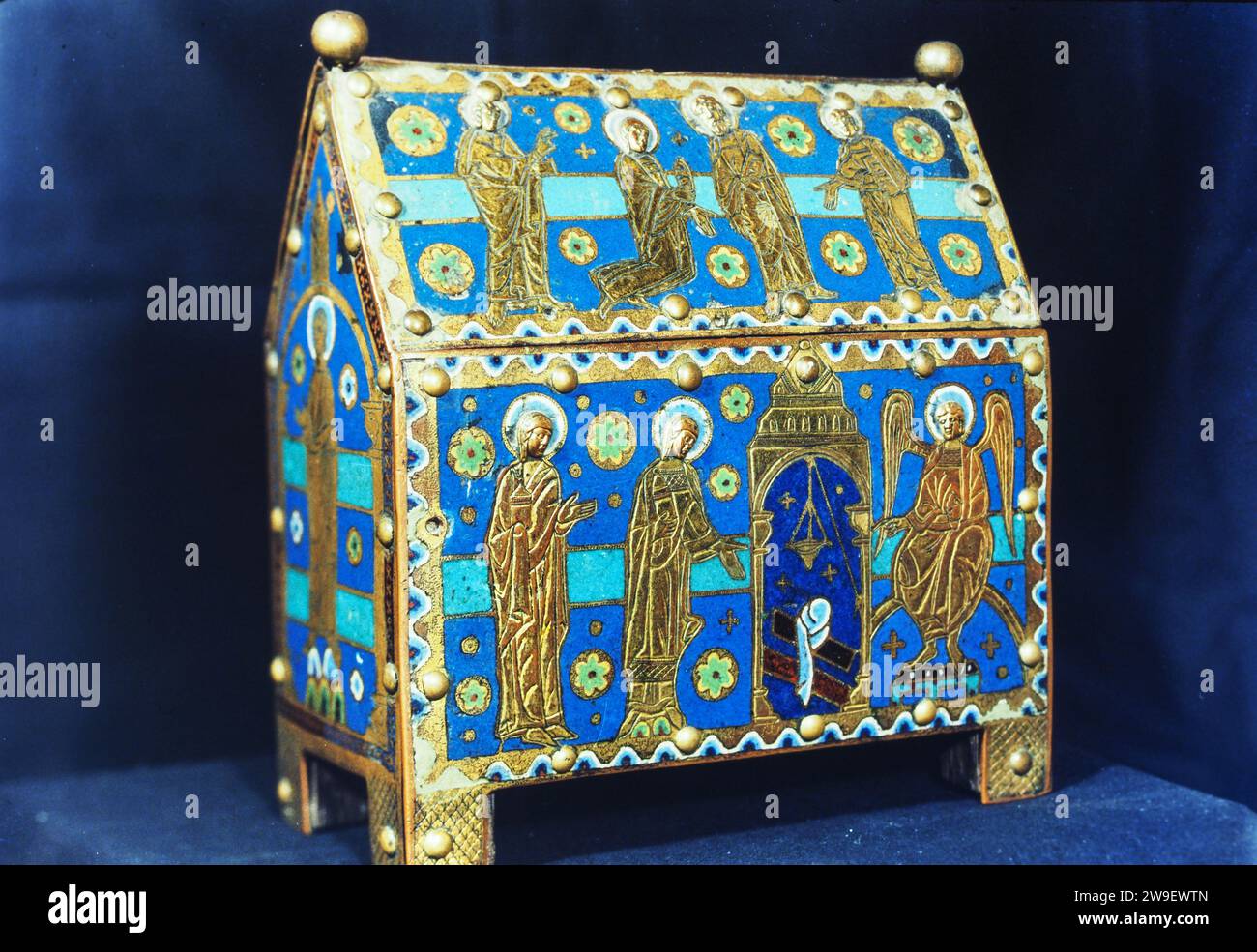 Issoire, France. Abbey of Saint-Austremoine of Issoire, 12 century ...