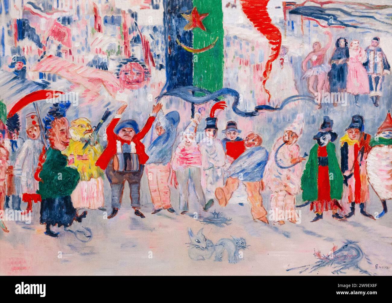 James ensor painting hi-res stock photography and images - Alamy