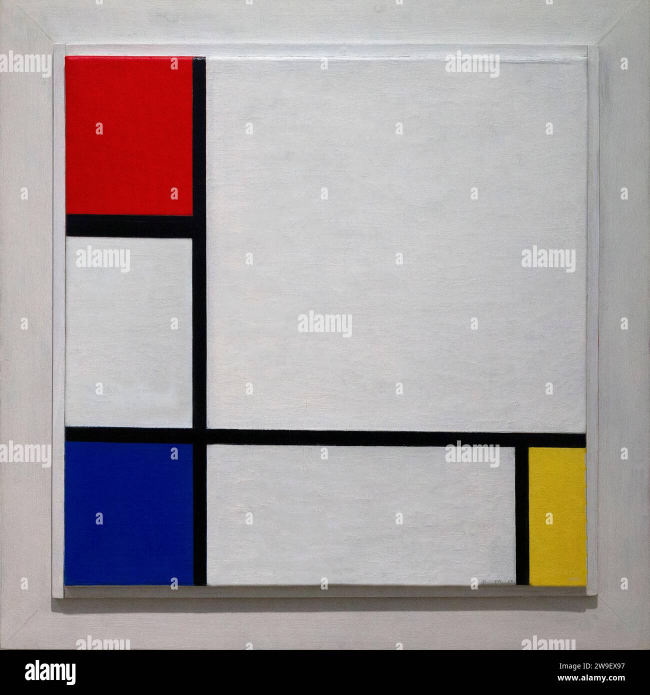 Composition No. IV, with Red, Blue and Yellow, Piet Mondrian, 1929 ...