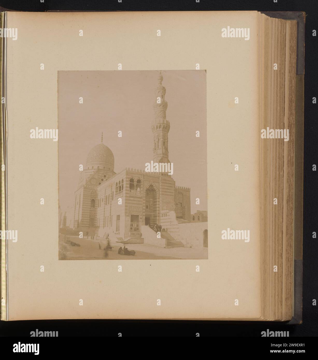 View of the Khahil Bey Mosque in Cairo, C. & G. Zangaki, c. 1870 - c ...