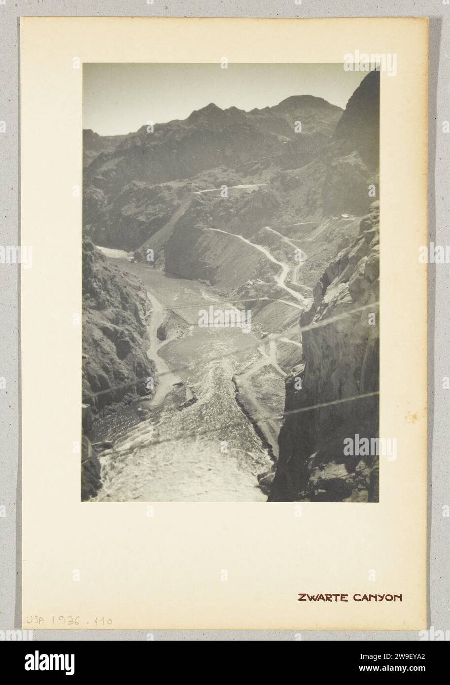 Face in the Black Canyon, United States, 1936 photograph United States ...