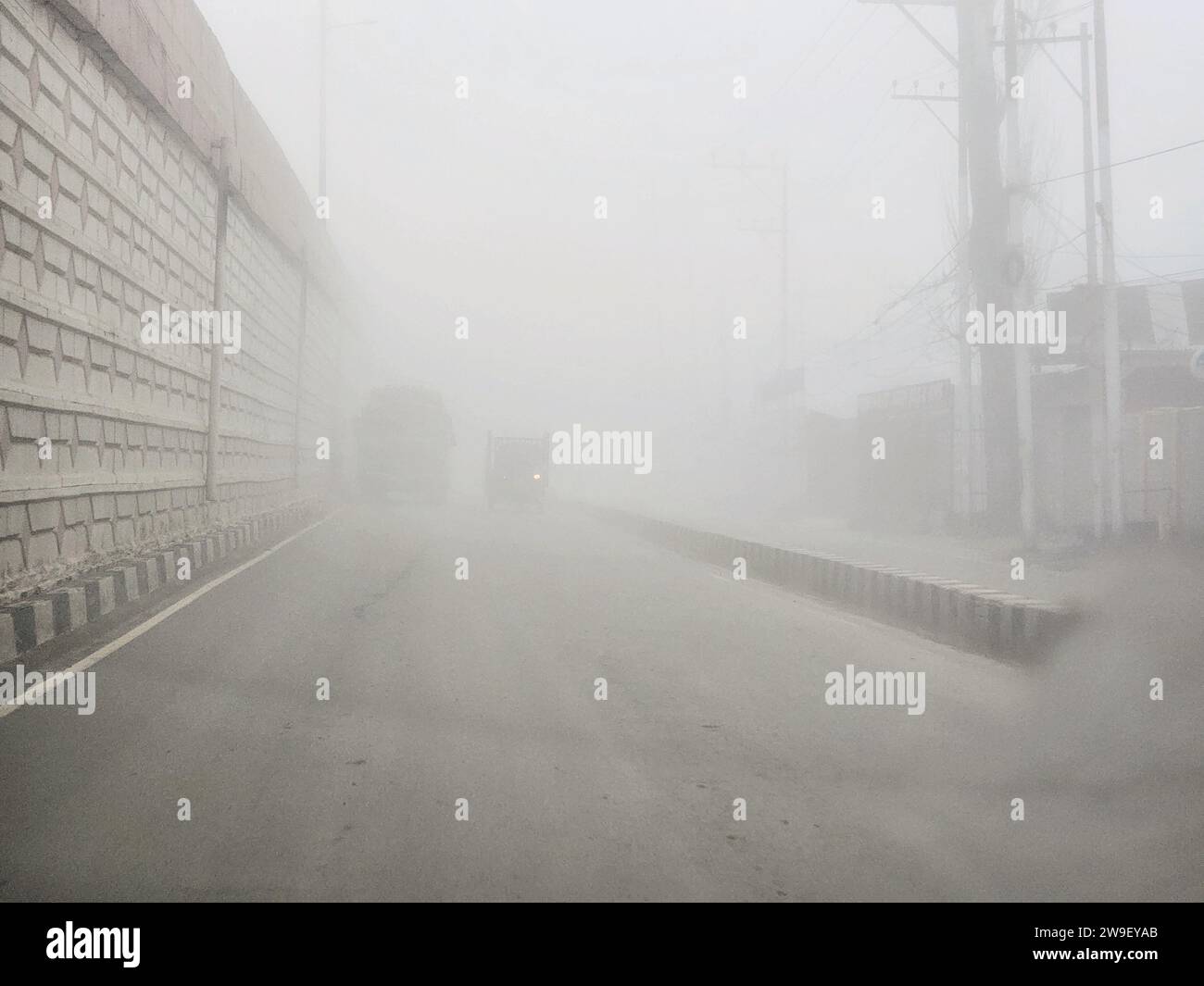 27 December 2023 Kashmir India Dense Fog Engulfs Parts Of Kashmir 27-december-2023-kashmir-india-dense-fog-engulfs-parts-of-kashmir