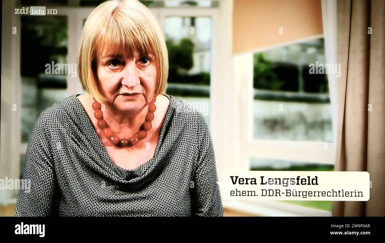 Vera Lengsfeld - ehem. DDR-Bürgerrechtlerin - zdf-info HD 27.12.2023 ...